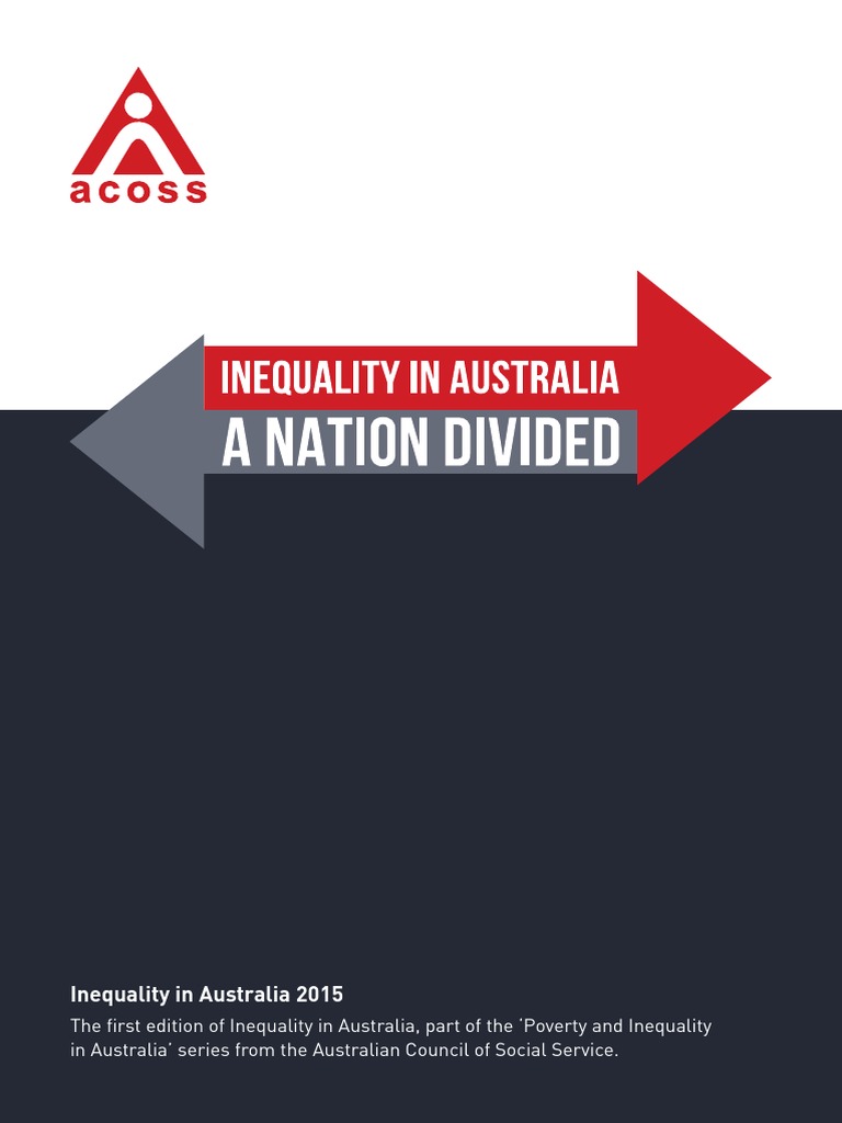 Inequality in Australia FINAL | PDF | Economic Inequality ...