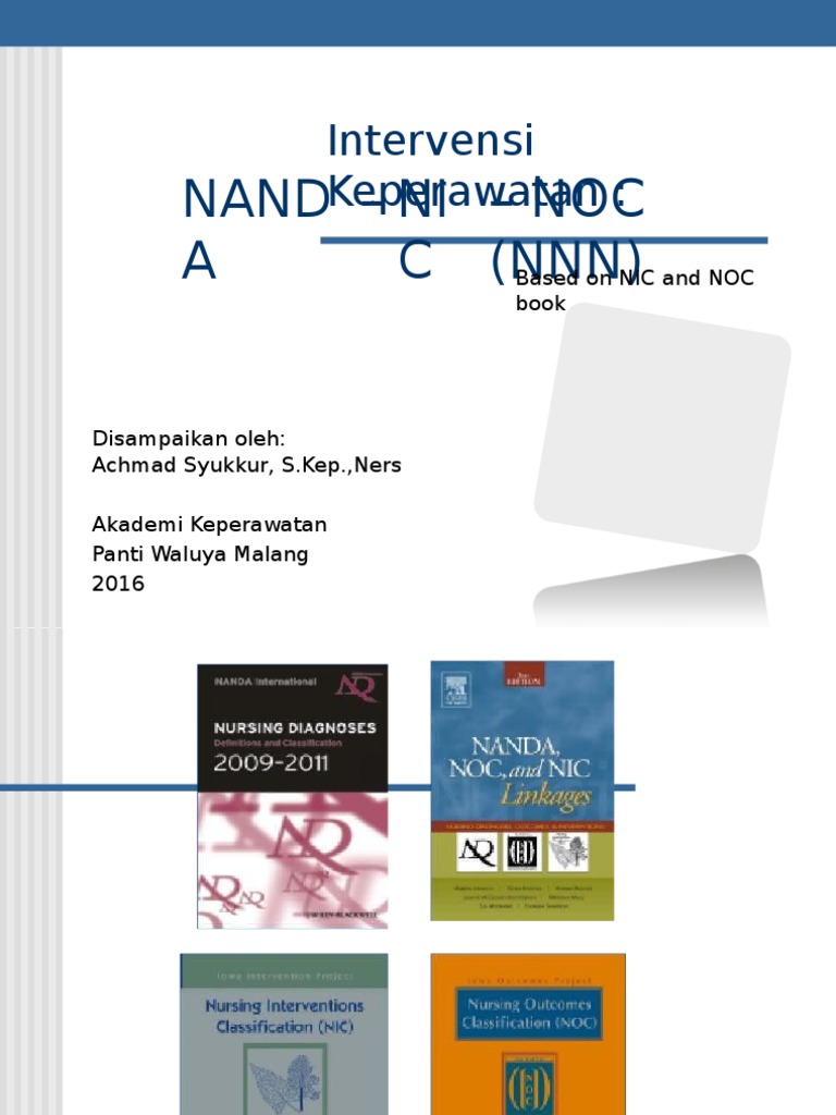 Intervensi Keperawatan: NANDA, NIC, NOC | PDF | Terapi Infus | Infeksi
