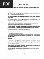 API 576 Inspection of Pressure-Relieving Devices | PDF | Valve ...