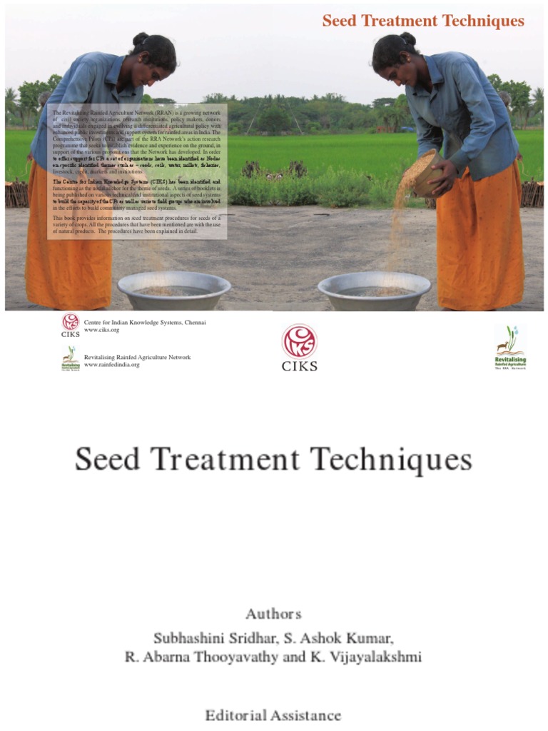 6. Seed Treatment Techniques | Seed | Sowing