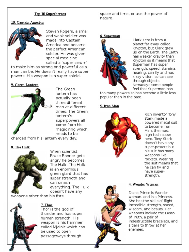 Superheroes | PDF | Superheroes | Wonder Woman