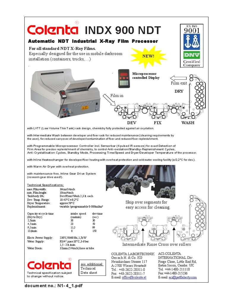 Brochure Indx 900 NDT | PDF