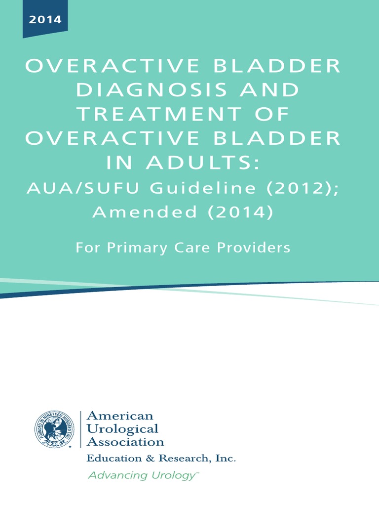 Overactive Bladder Treatment Guidelines – LDKFXD