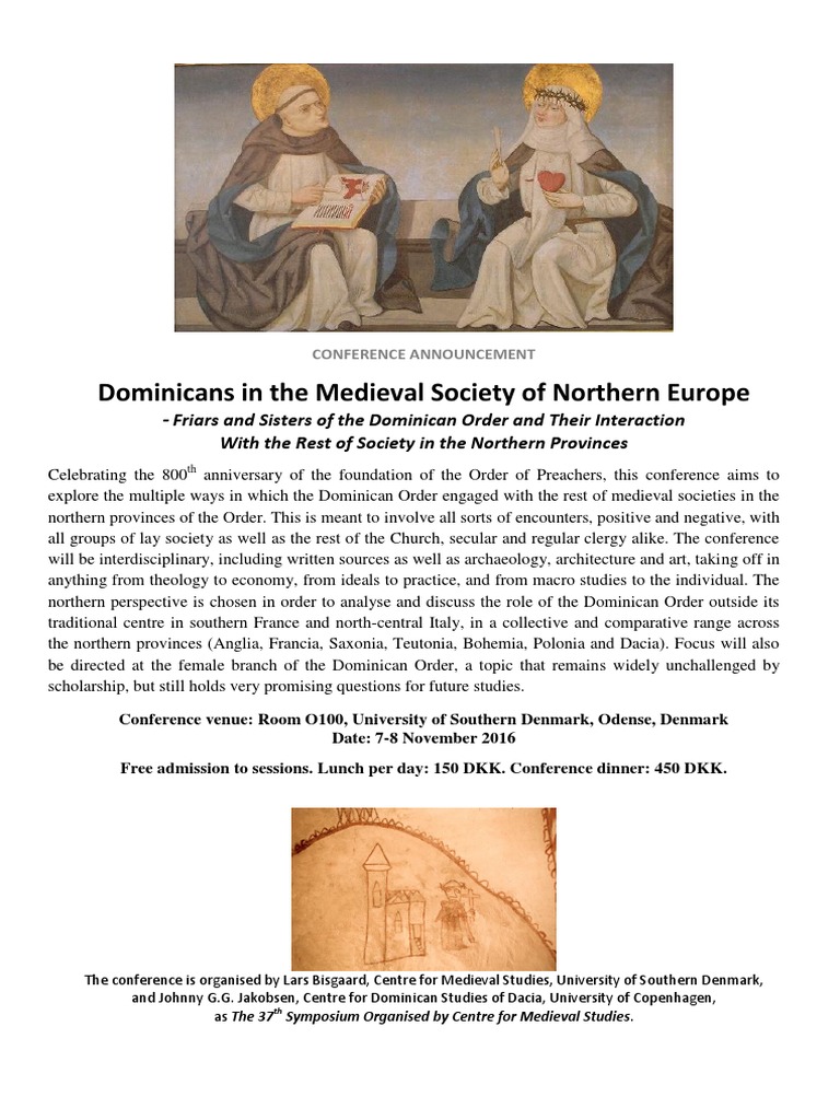 Dominican Order in Medieval Northern Europe | PDF | Dominican Order ...