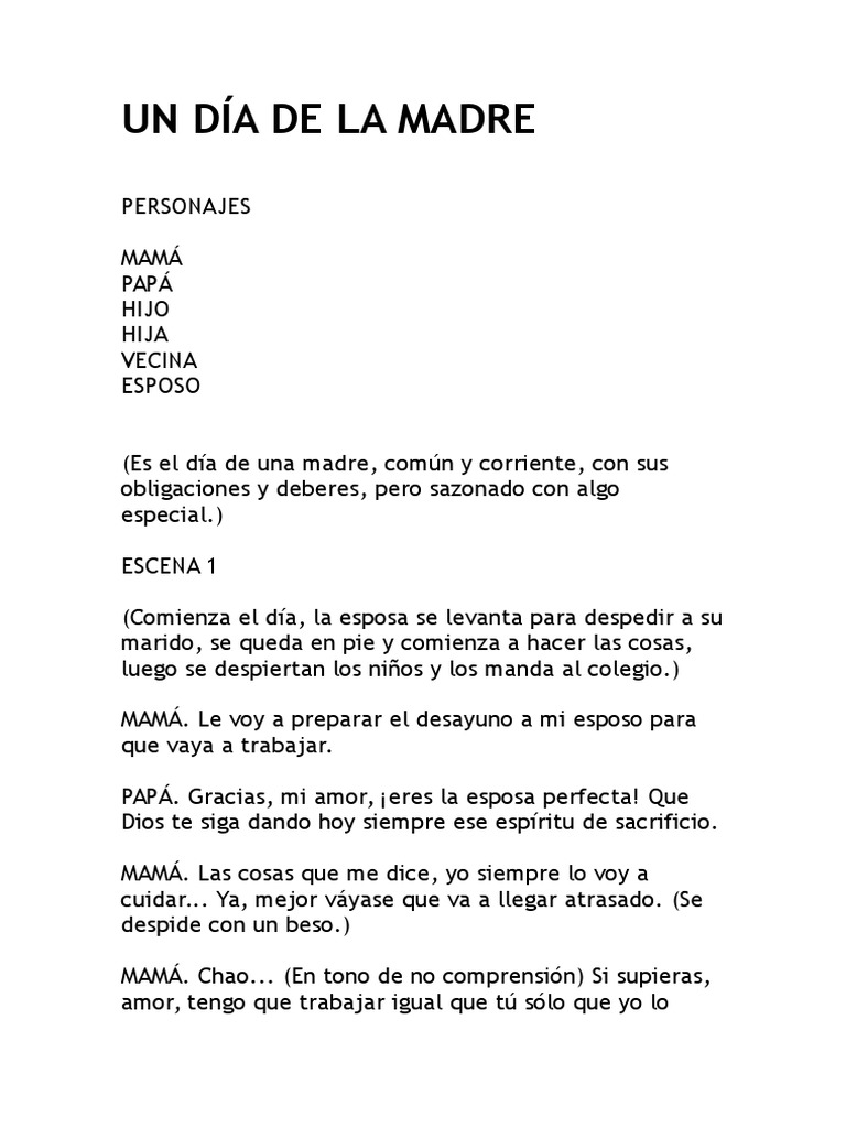 Un Día de La Madre | PDF | Oración | Religión y creencia