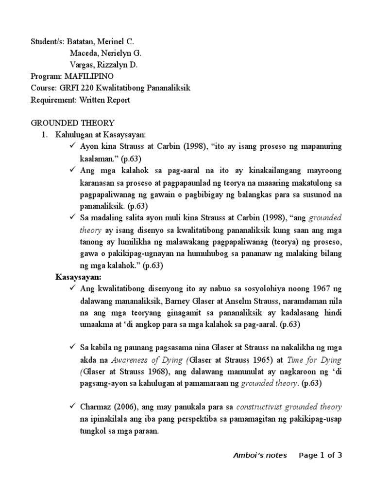 Sample Report-Basic Qualitative Research-Merriam 20092 | PDF