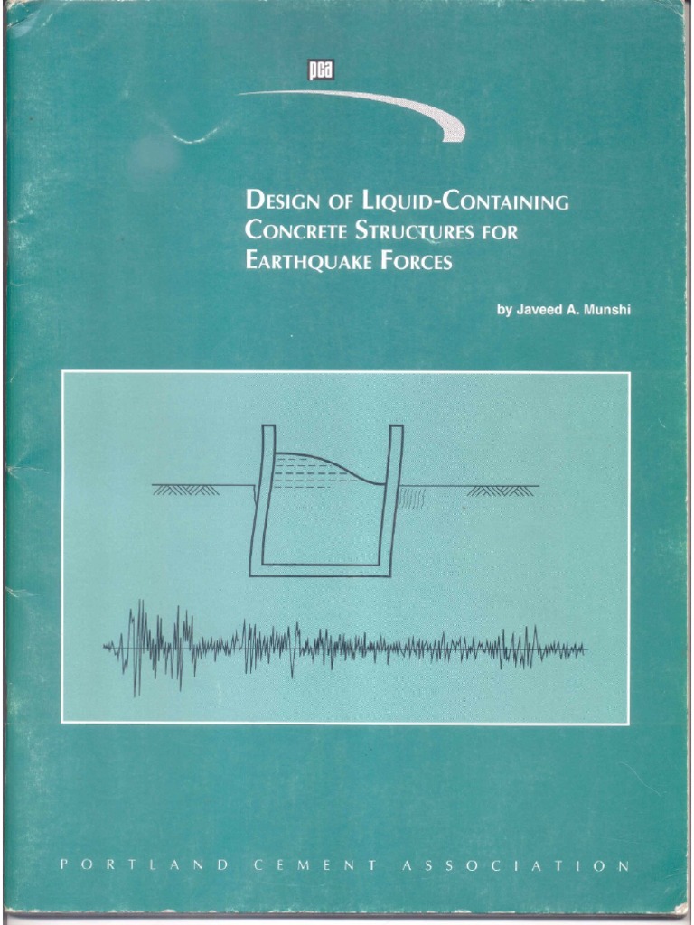 Design of Liquid-Containing Concrete Structures For Earthquake Forces ...