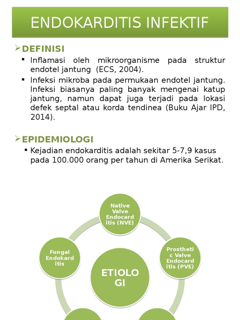 Slide Infektif Endokarditis | PDF
