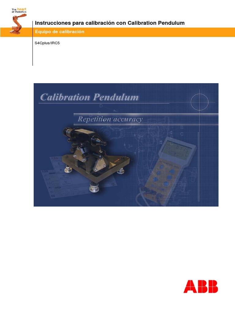 Op Calib Pendf Spanish | PDF | Robot | Robótica