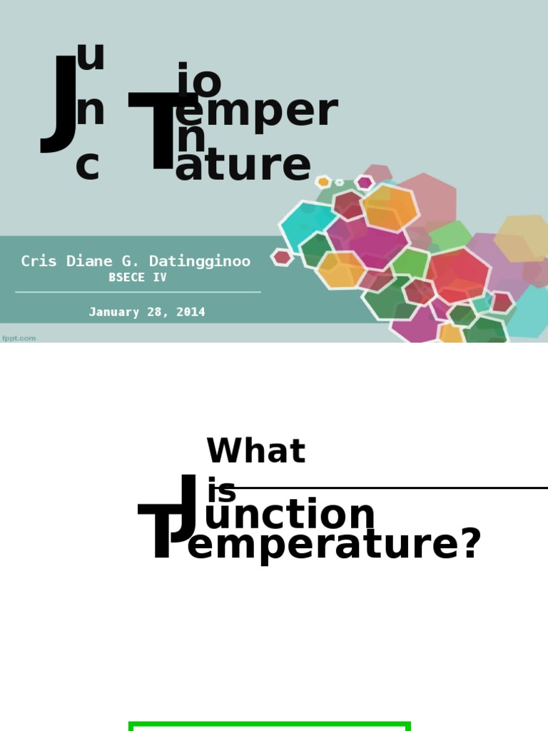 Junction Temperature | PDF | Light Emitting Diode | Electrical ...
