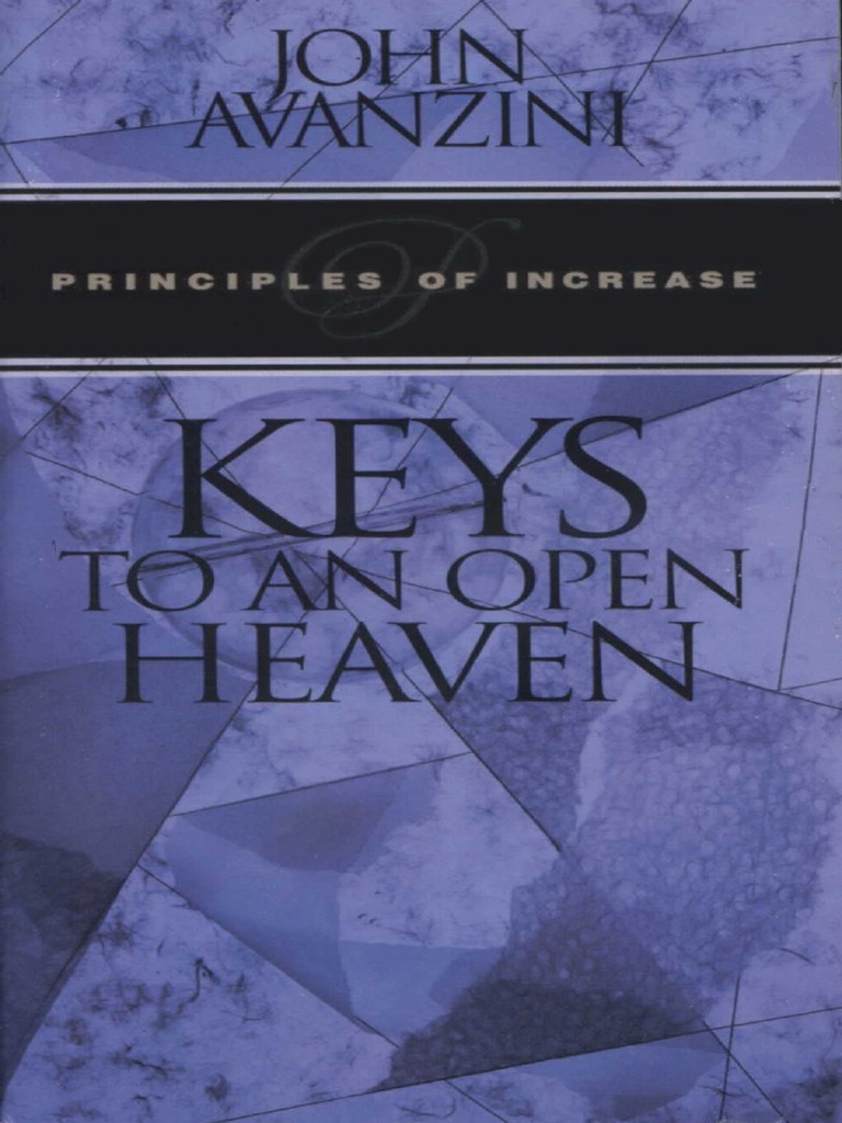 Keys To An Open Heaven - Avanzini PDF | PDF | Faith | Tithe