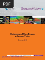 Surpac Drill and Blast Tutorial | PDF | Blast | Elevation