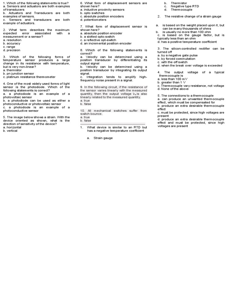 Microcontrollers | Download Free PDF | Sensor | Thermocouple