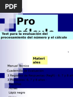 Ficha Tecnica PRO CALCULO | PDF | Evaluación | Sustracción