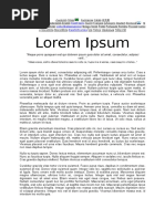 Lorem Ipsum | PDF