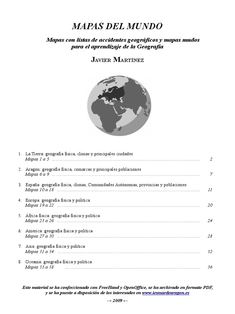 Geomap PDF | PDF