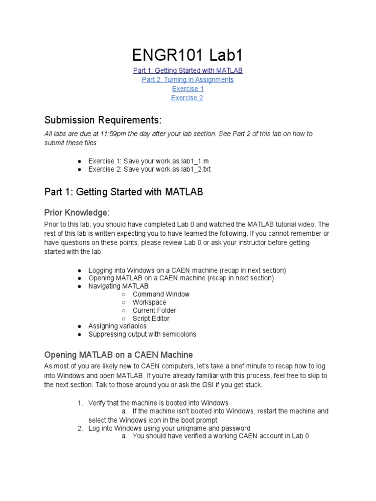 Lab 1 | PDF | Variable (Computer Science) | Command Line Interface