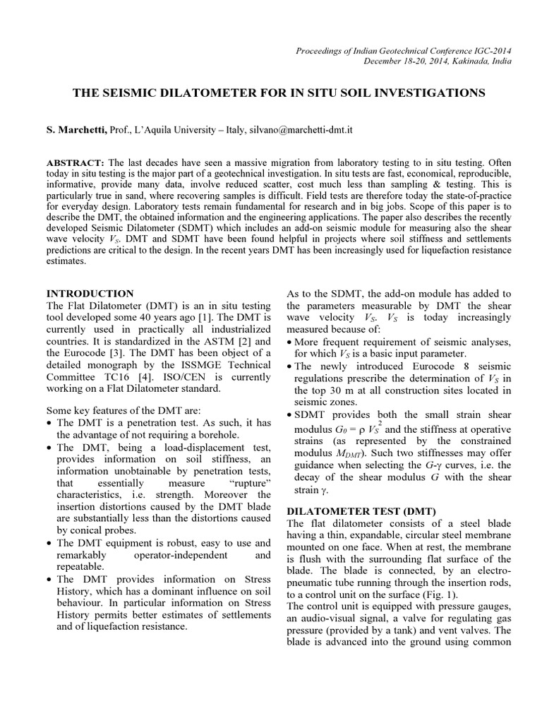 Marchetti SDMT 2014 Igc India | PDF