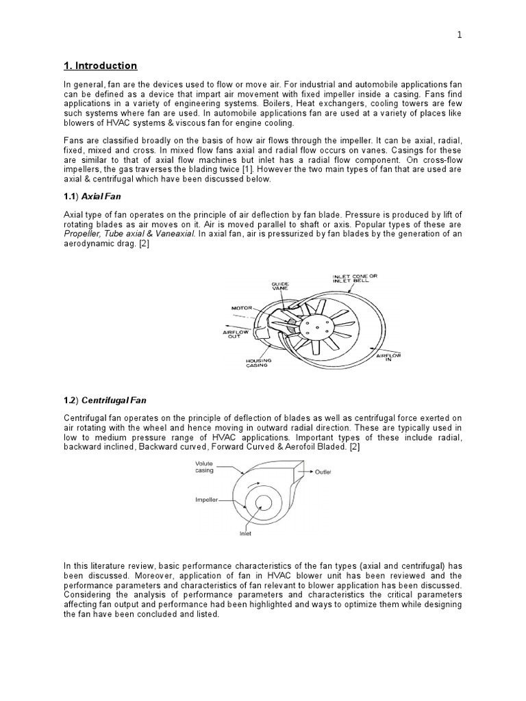 Fan Theory | PDF | Mechanical Fan | Fluid Mechanics
