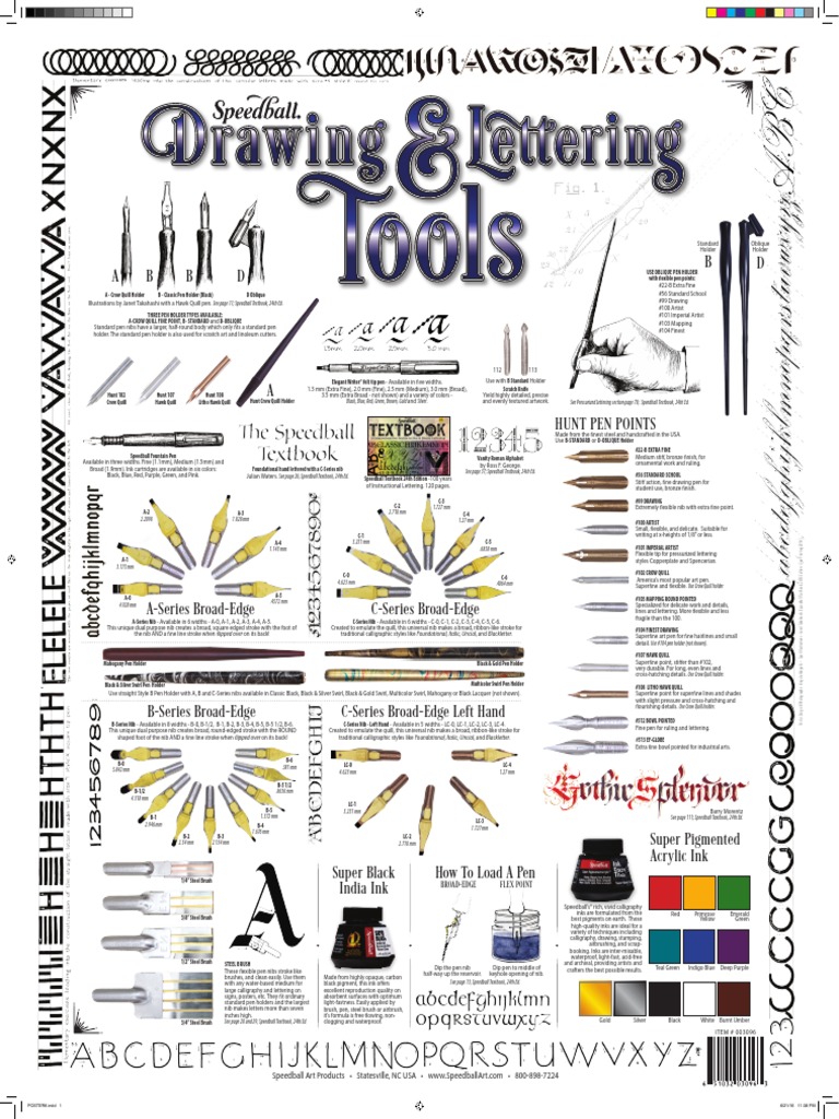 B B A D B D: Broad-Edge Flex Point | PDF | Pen | Writing Implements