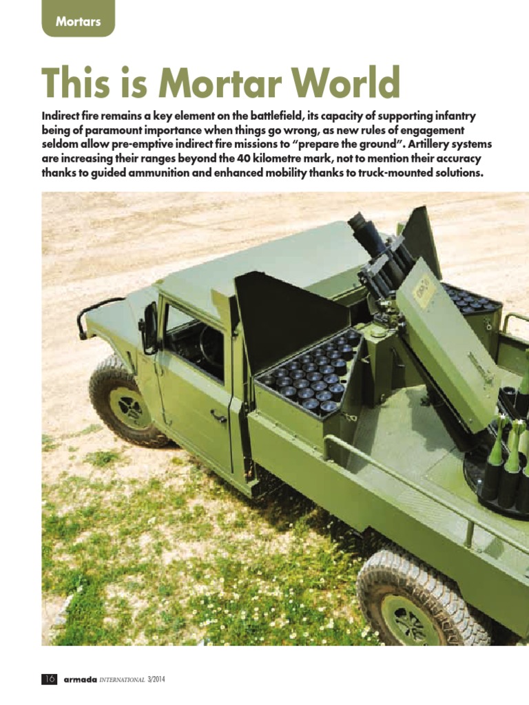 Mortars | PDF | Mortar (Weapon) | Artillery