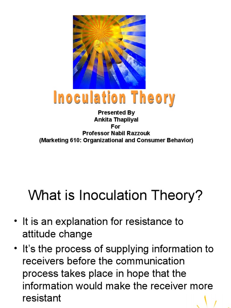Inoculation Theory in Marketing | PDF | Cognition | Psychological Concepts