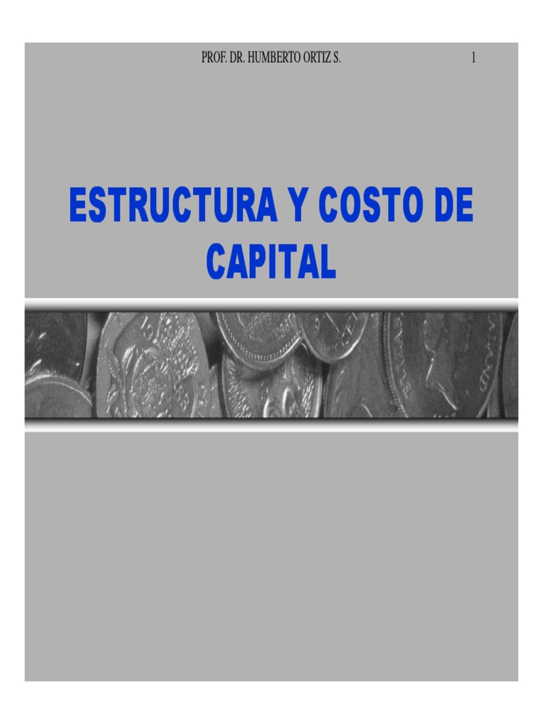 7. Estructura Capital | Apalancamiento (Finanzas) | Compartir (Finanzas)