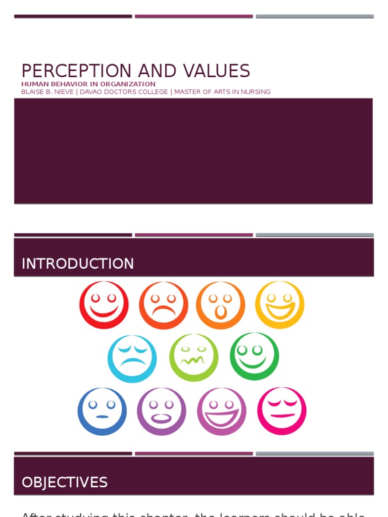 HBO Personality and Values | PDF | Extraversion And Introversion | Value (Ethics)