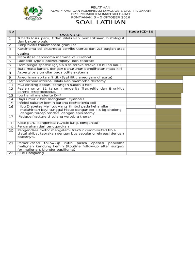 Soal Latihan Coding Pdf Sains Matematika
