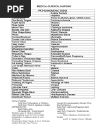 Pathognomonic Signs | PDF | Medical Specialties | Clinical Medicine