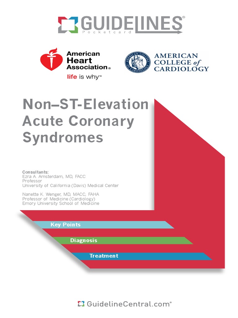 Acute Coronary Syndromes Guidelines | PDF | Percutaneous Coronary ...