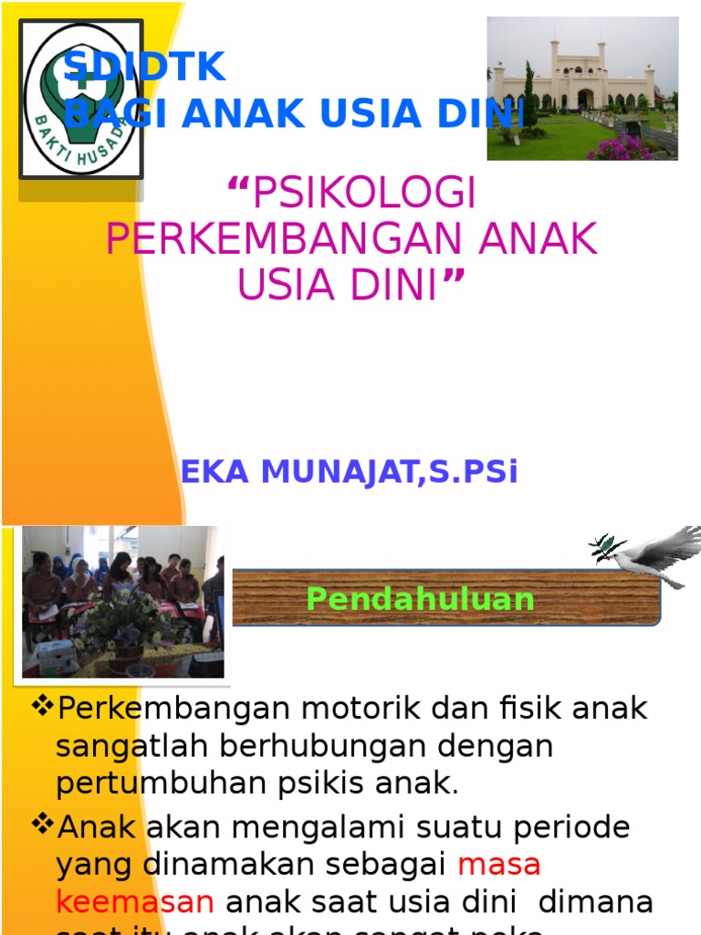 Psikologi Anak Usia Dini | PDF