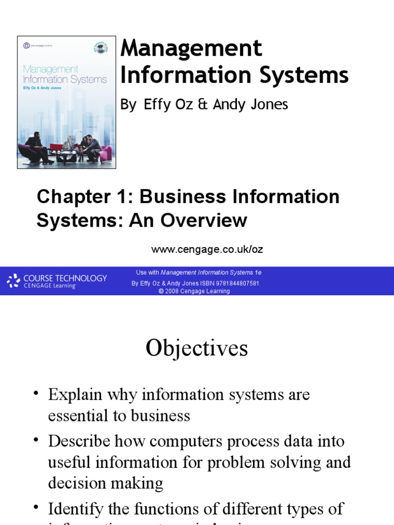 MIS | PDF | Management Information System | Information System