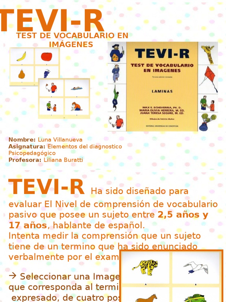 TEVI | PDF | Palabra | Semiótica