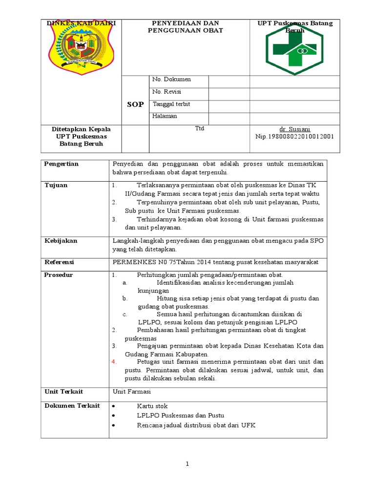 Contoh Kop Sop | PDF