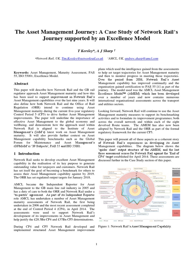 Asset Management Journey | PDF | Infrastructure | Investment Management