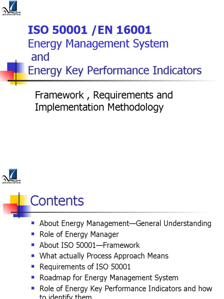 ISO 50001 - EnMS EnKPI TRG Course | PDF | Energy Management | Performance Indicator