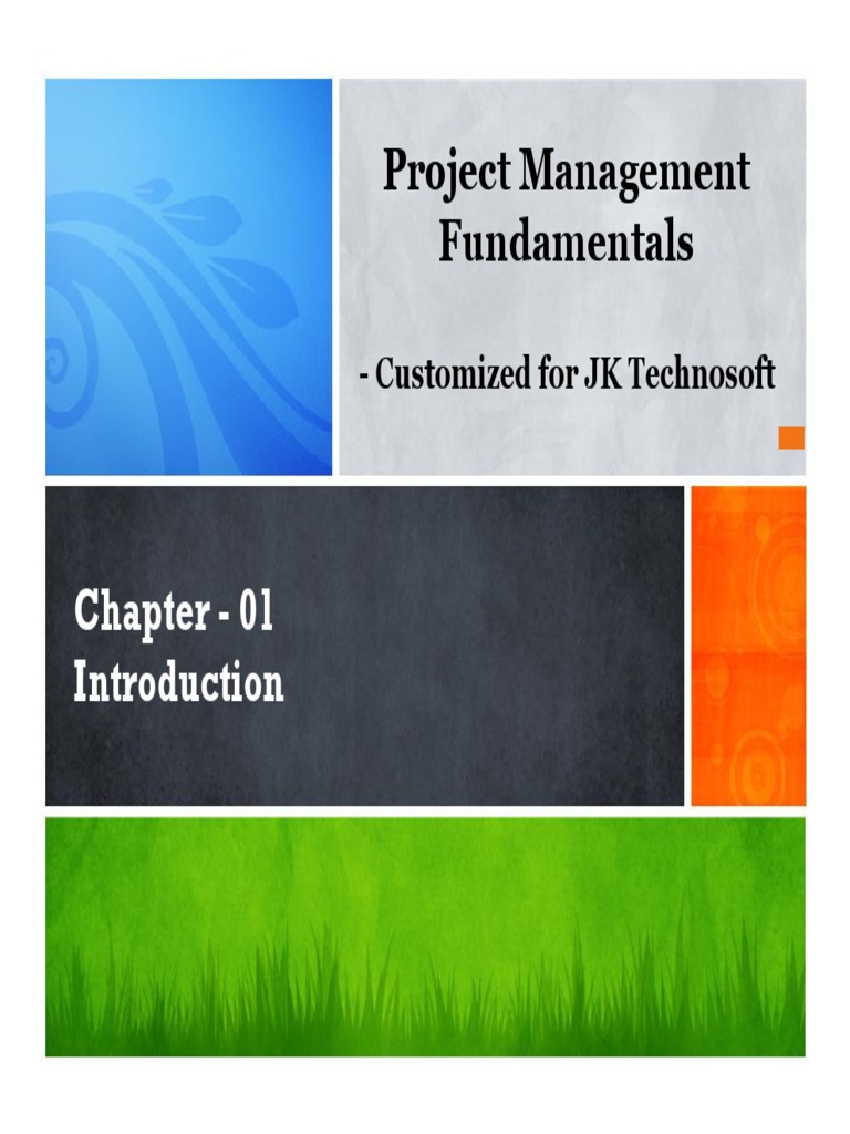 Project Management Fundamentals - V1.0 | PDF | Project Management ...
