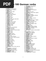 German Verb Prefixes | PDF | Grammatical Tense | Syntactic Relationships