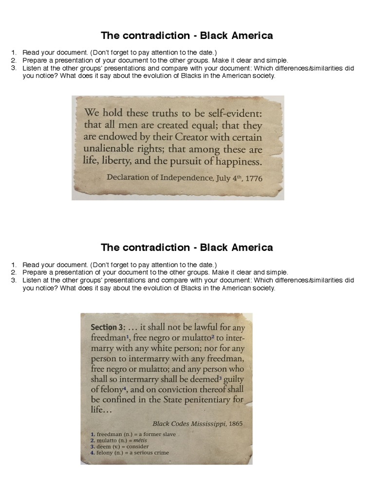 The Contradiction | PDF