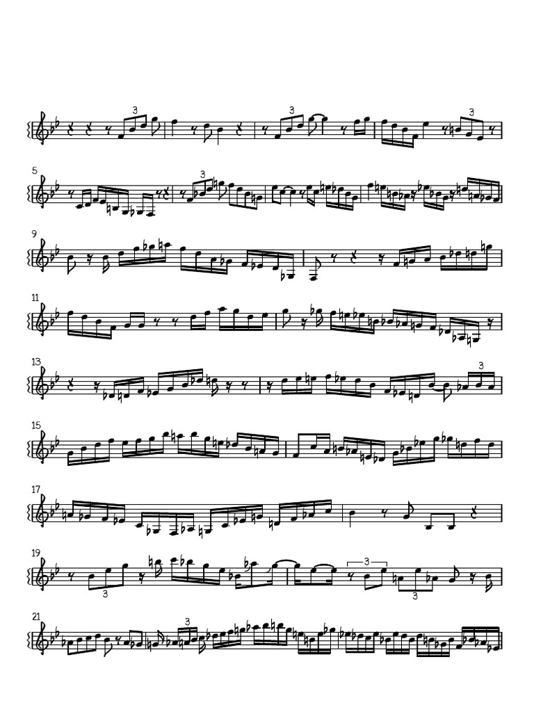 Jesse Van Ruller Good Bait Solo PDF | PDF