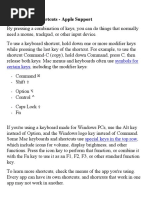 Snagit 2 Keyboard Shortcuts | PDF | Computer Keyboard | Keyboard Shortcut