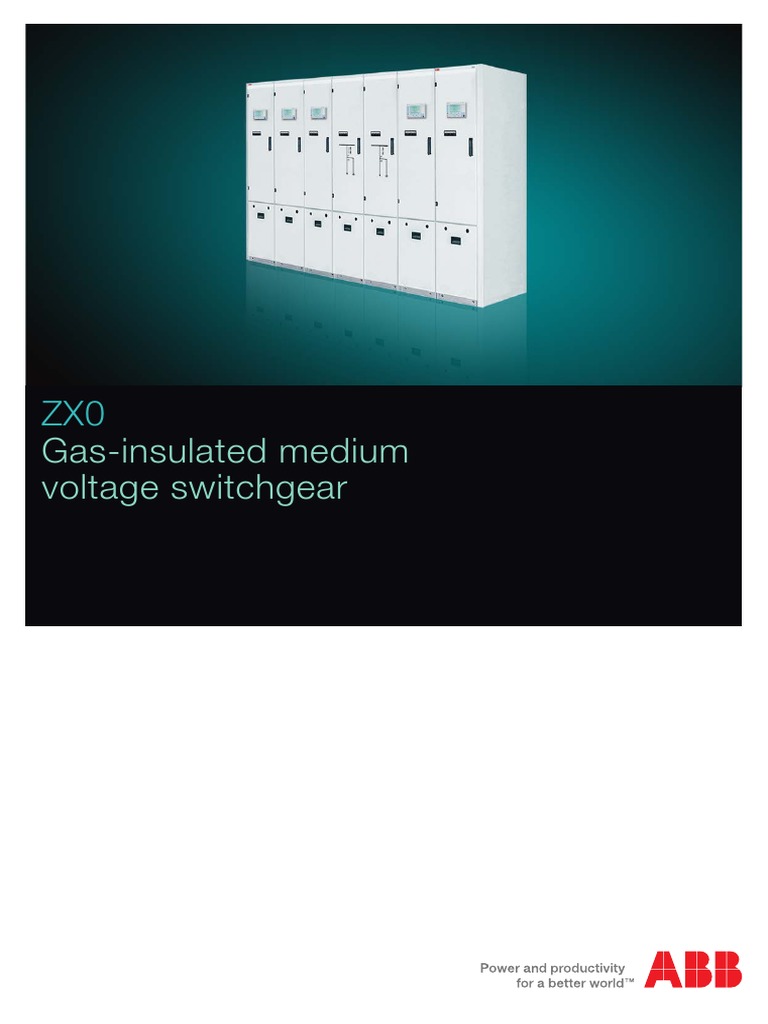 Celdas ZX0 Tipo Gis PDF | PDF | Electrical Connector | Transformer