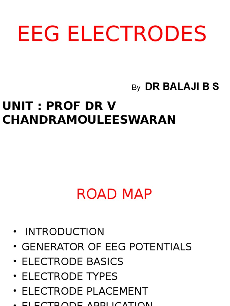 EEG Electrode Types and Placement Guide | PDF | Excitatory Postsynaptic ...