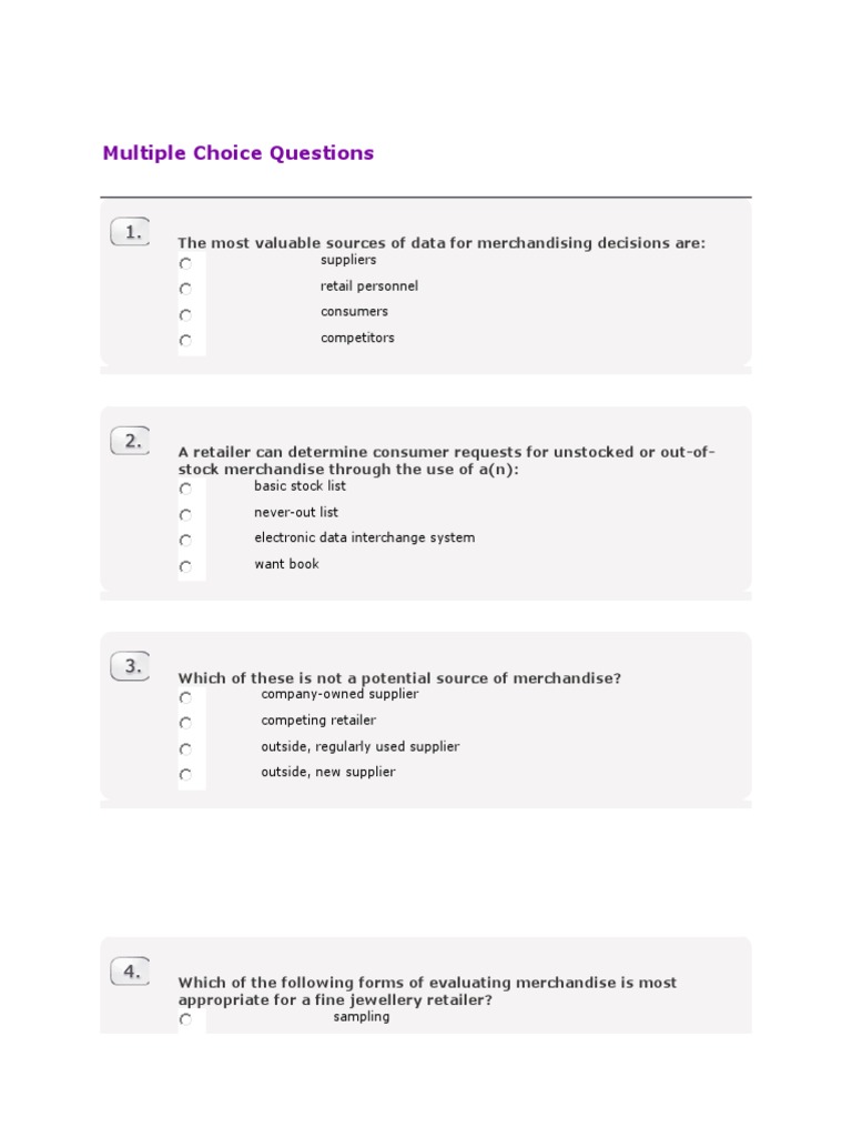 Distribution Paper 20 | Download Free PDF | Retail | Inventory