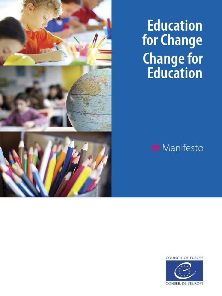 Education For Change Change For Education: Manifesto | PDF | Curriculum ...