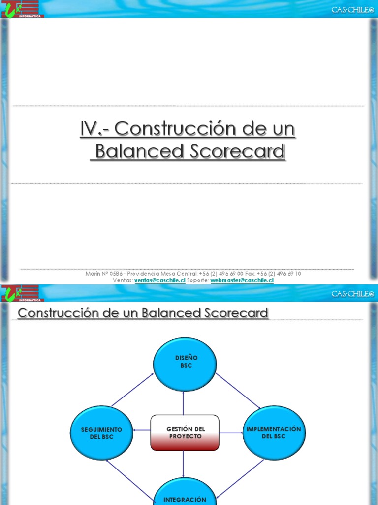 A.4. - Construccion de Un BSC PDF | PDF | Software | Informática