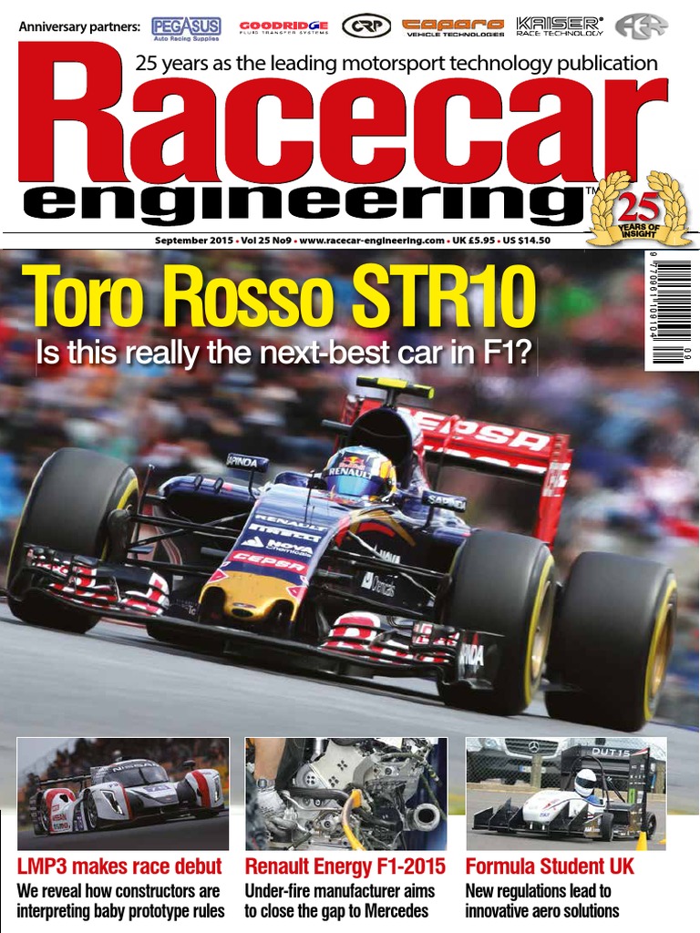 Racecar Engineering - September 2015 | PDF | Formula One | Auto Racing