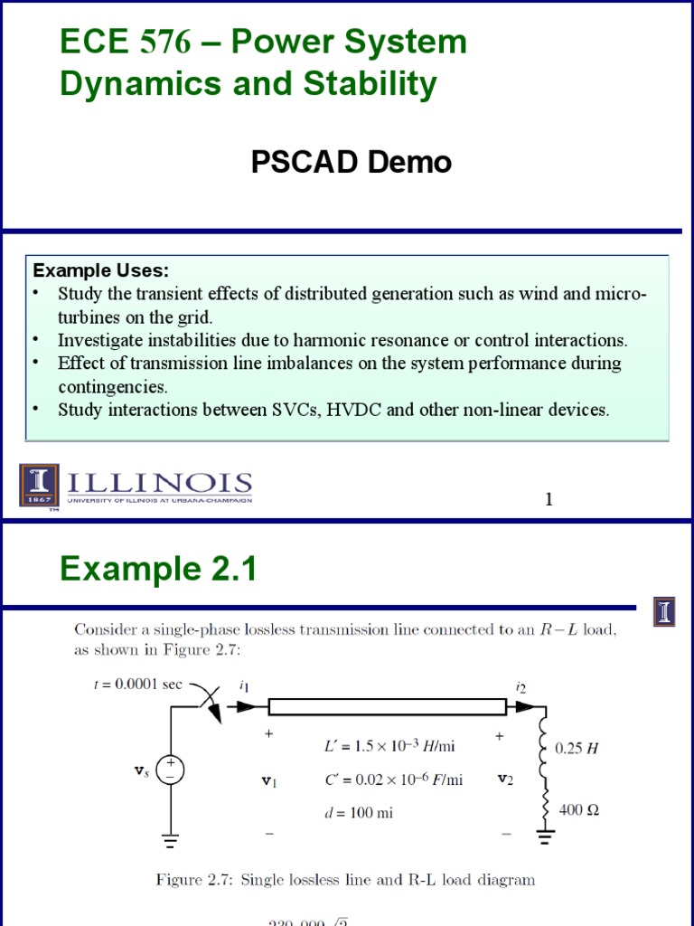 Using Pscad | PDF | Electrical Impedance | Electric Power