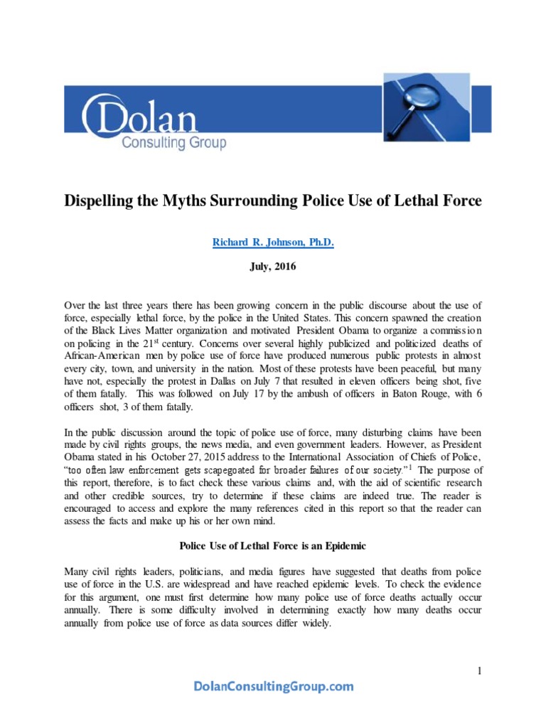 Dispelling The Myths July18 (1) - 1 | PDF | Social Science